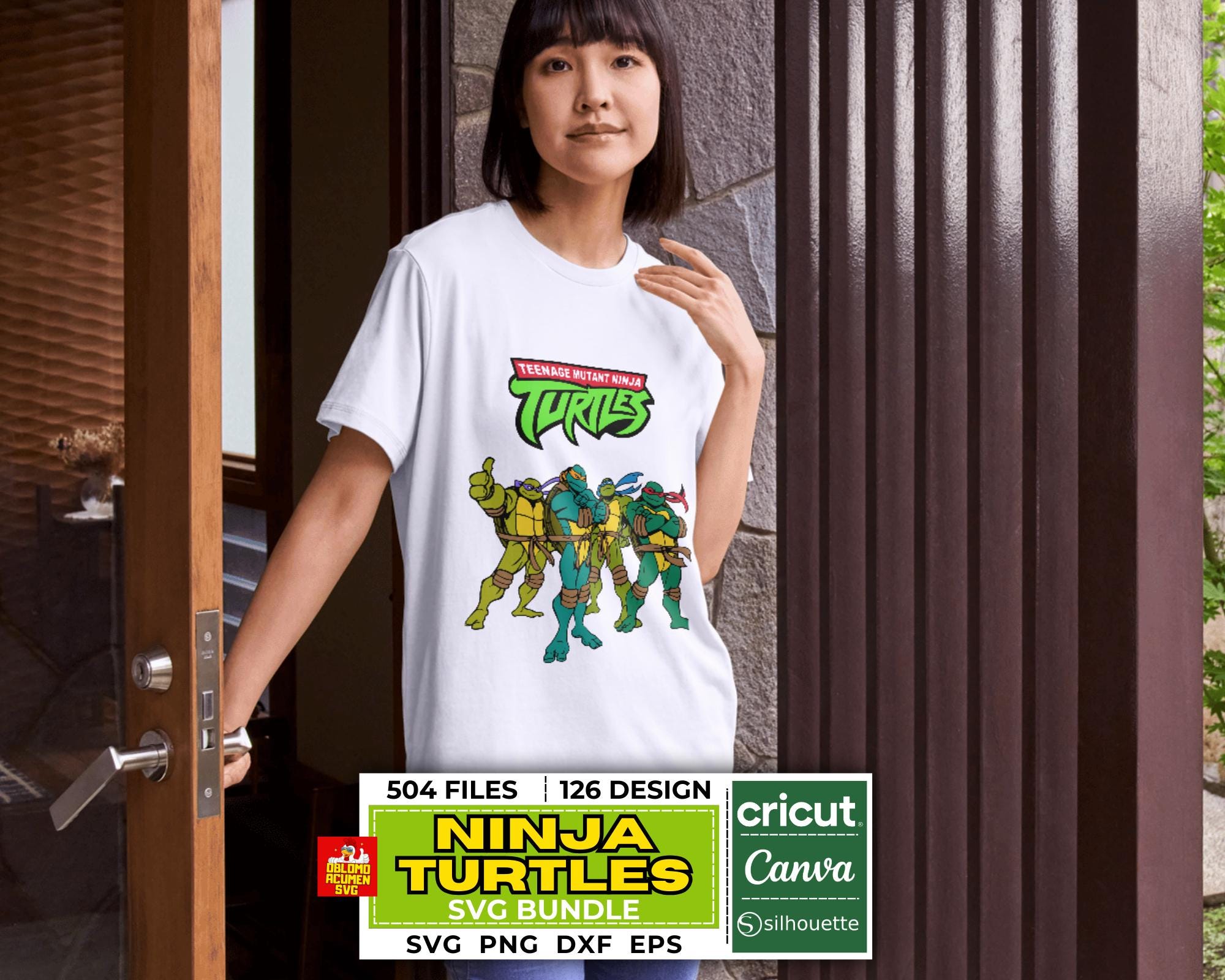 Ninja Turtles SVG PNG Bundle, Ninja Turtles PNG, Ninja Turtles Clipart ...