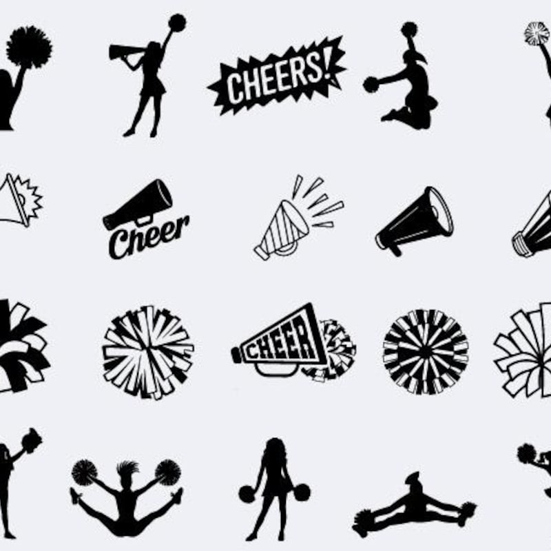 Cheerleading Svg - Etsy