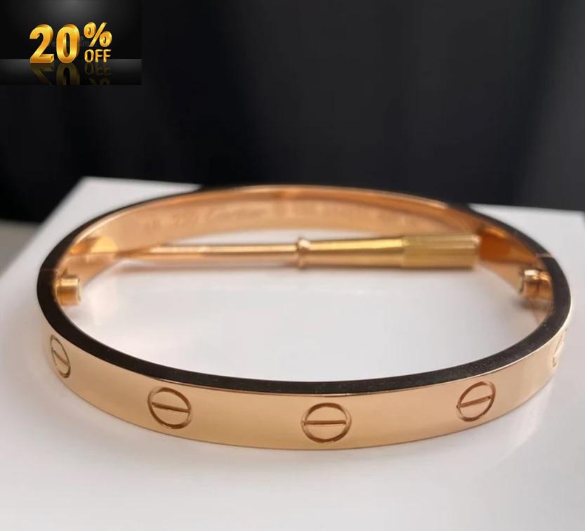 Gold Silver Rosegold Screwdriver Bracelet Love Bracelet Luxury Bangle ...