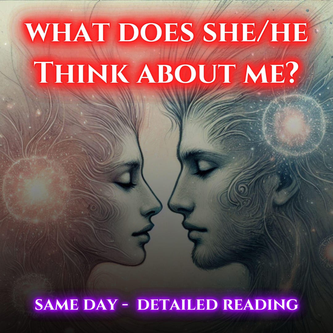 What Does He Think About Me How Does He Feel About Me Whats on Their ...