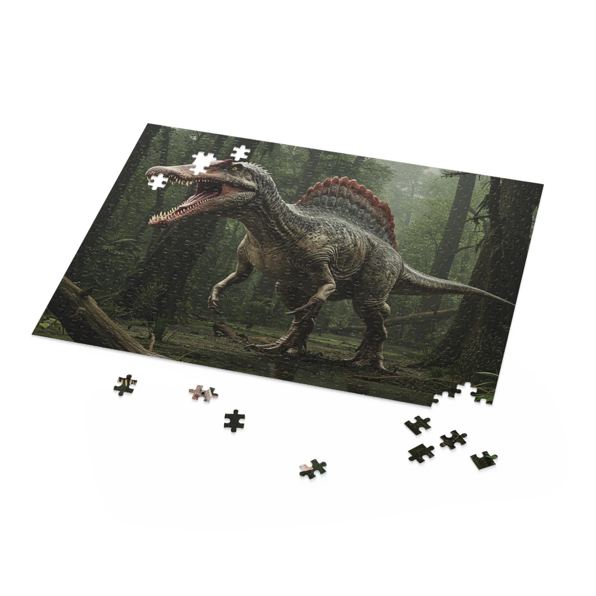 Dinosaur Spinosaurus Puzzle - Fun Family Activity, Educational Toy ...