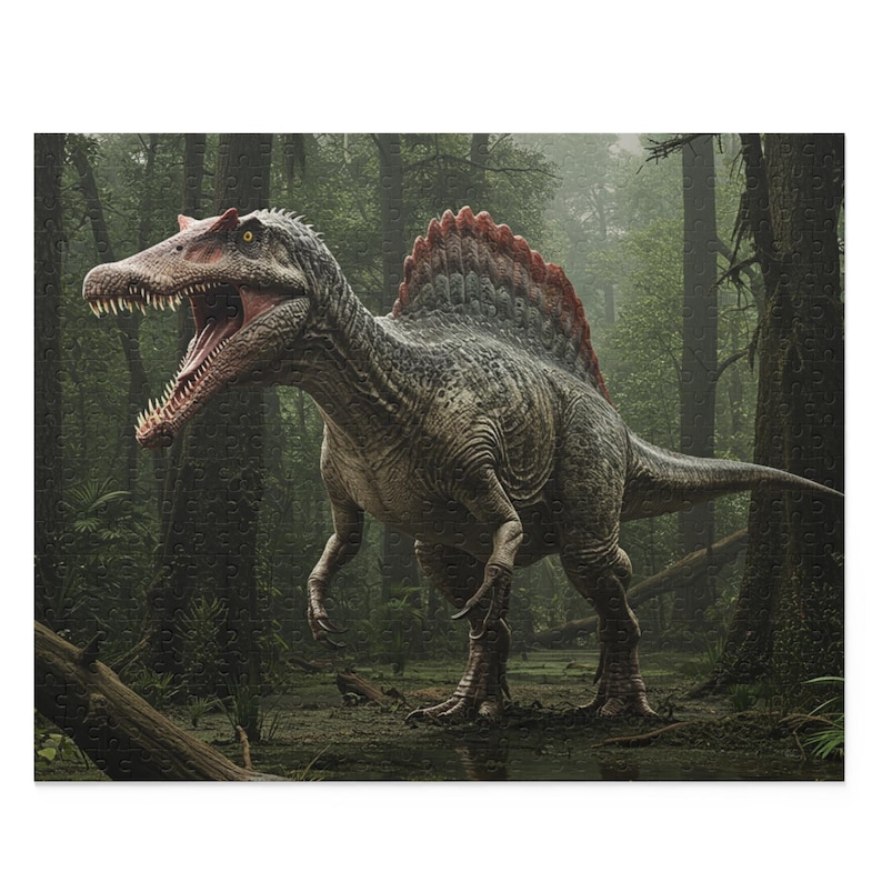 Dinosaur Spinosaurus Puzzle - Fun Family Activity, Educational Toy ...