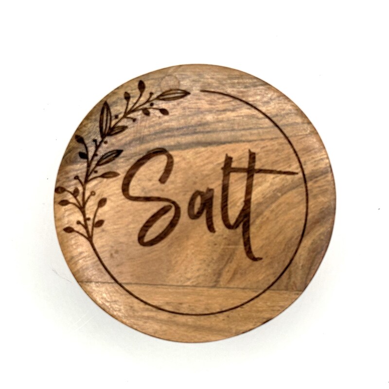 Wood Salt Box - Etsy