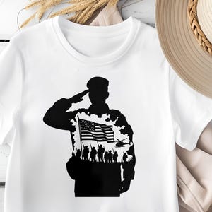 US Soldier SVG, Veteran Soldier Png Svg Bundle, American Military ...