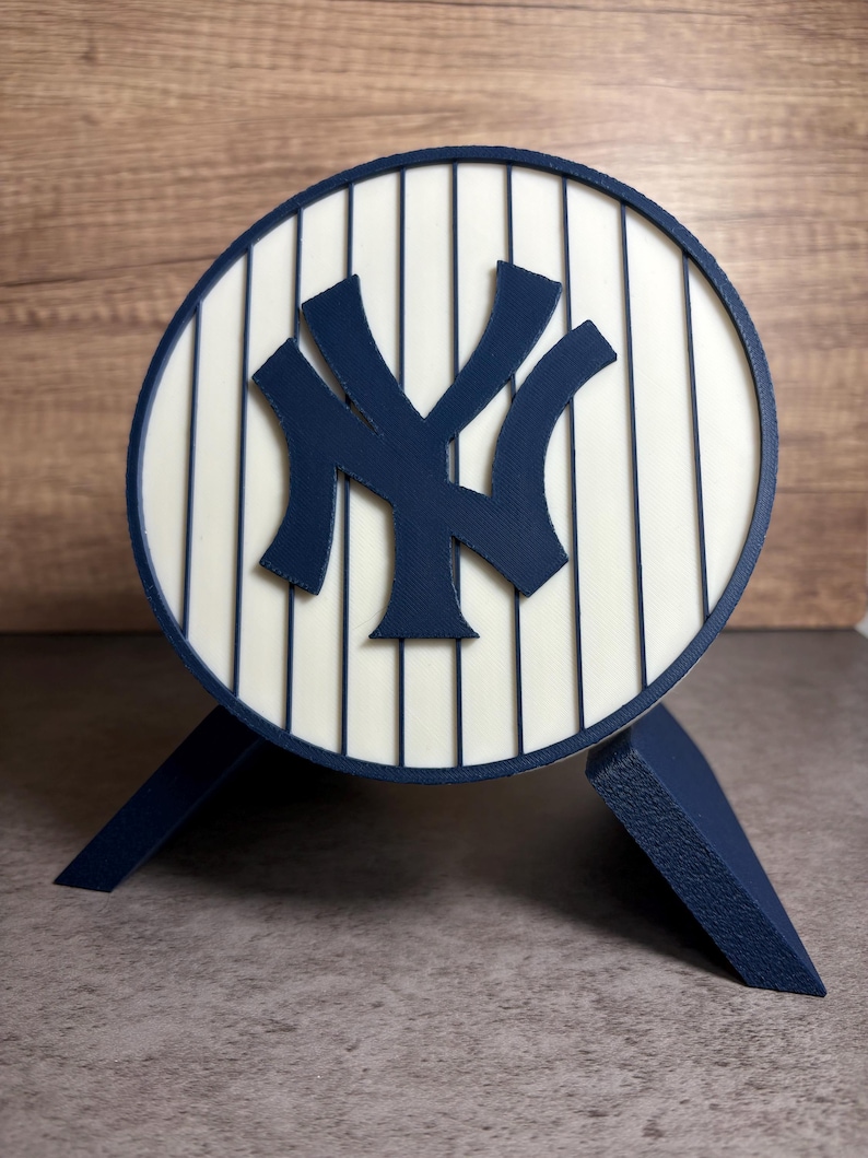 Yankees 3D Printed Storage Box | Personalized Desk Organizer | Made in ...