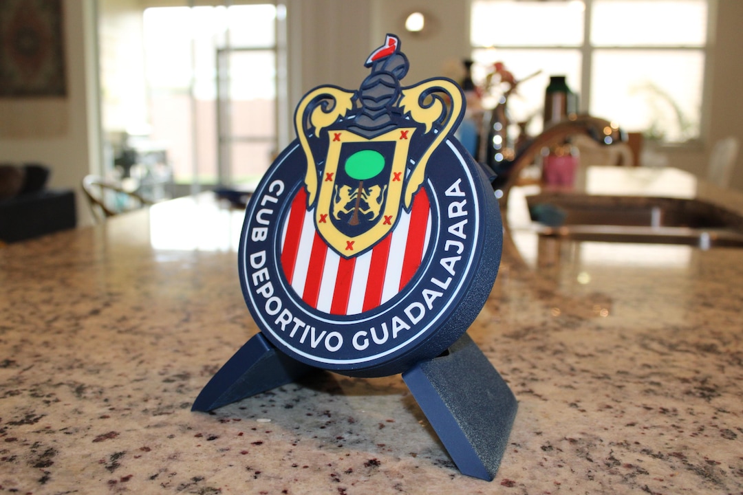Chivas Guadalajara 3D Decorative Box | Soccer Personalized Fan Decor ...