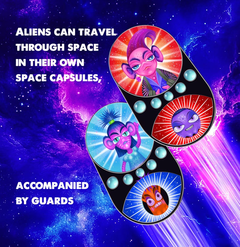 Paper Doll the Original Fantastic Family of Space Aliens, Their Loyal ...
