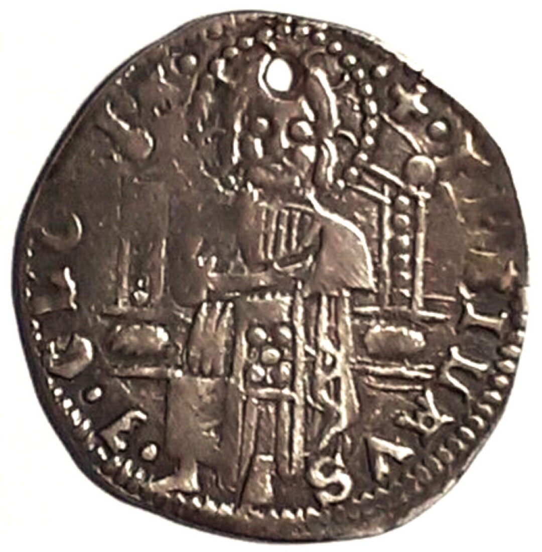 SILVER, Rare Grade, Authentic VENICE, Christ, Doge Antonio Venier Saint ...