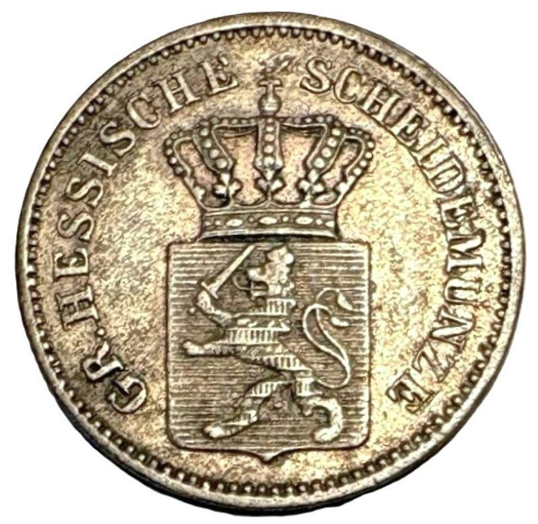 GERMANY, 1871, SILVER, 1 KREUZER, Louis 2nd (ludwig 2nd) Kingdom of ...