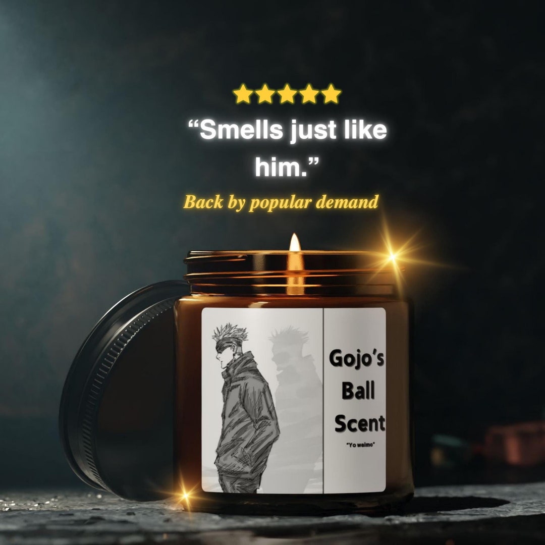 Gojo Satoru Ball Scent, Gojo Gift, Funny Anime Gift, Jujutsu Kaisen ...