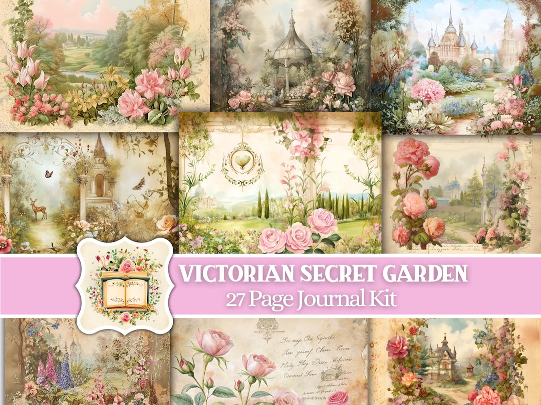 Secret Garden Junk Journal, Garden Junk Journal, Junk Journal ...