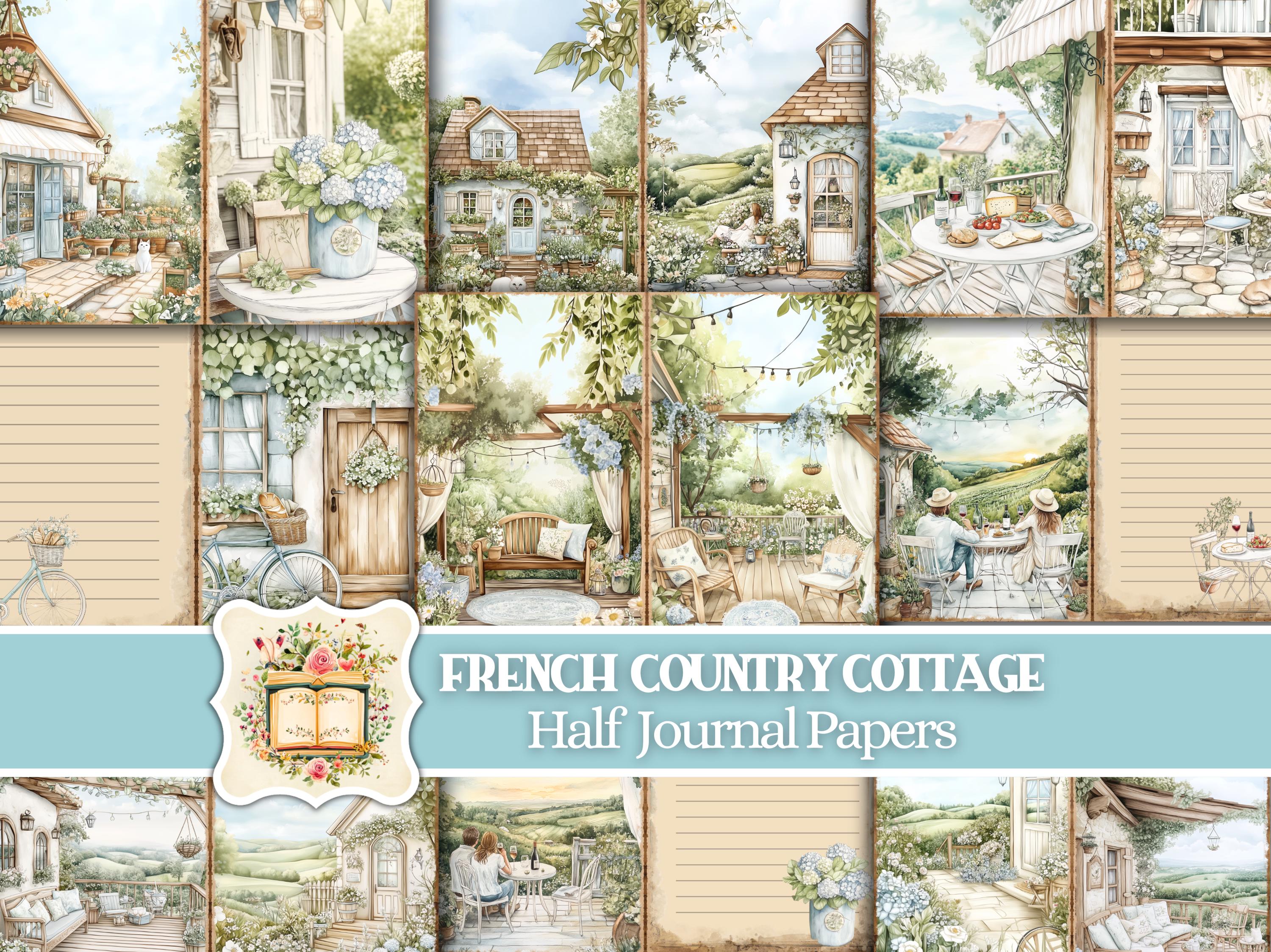 French Country Cottage Junk Journal Digital Download Garden Junk ...