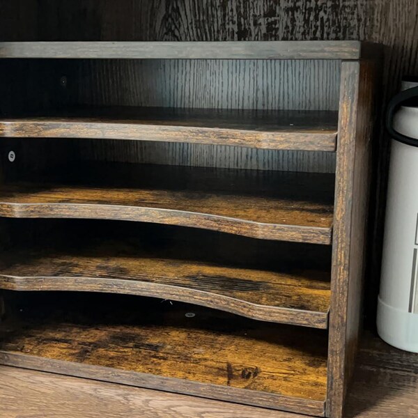 Wood File Organizer - Etsy