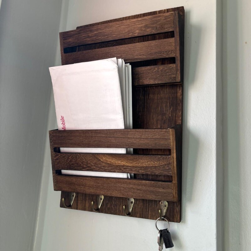 Wall Mail Organizer - Etsy