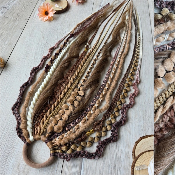 Boho Blonde Braids - Etsy