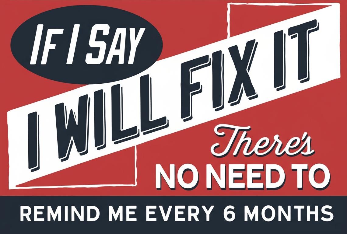 Funny Sarcastic Digital Print, If I Say I Will Fix It, Humor Wall Art ...