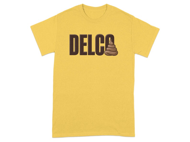 Delco Pooper T-shirts, Pennsylvania Pride Tee, Delaware County Humor ...