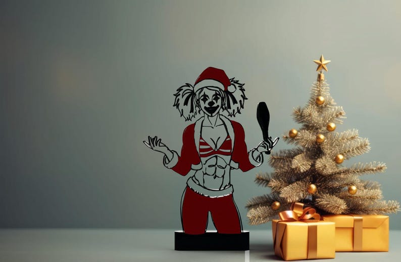 Juggler Santa STL File Digital Download, Acrobat Performer 3D Print Art ...