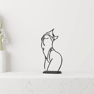 Personalized Woman Body 3D Print Table Decor Custom Woman Body Desk ...