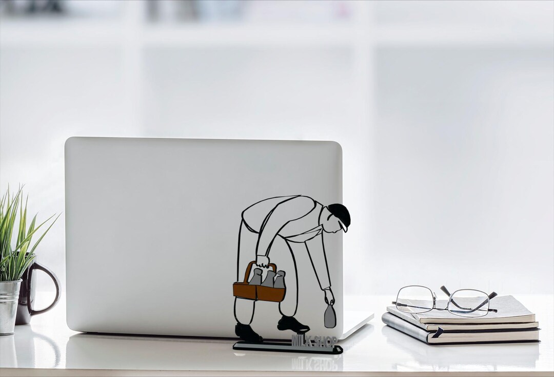 Milkman Table Decor Vintage Dairy Shop Accent Rustic Farmhouse Milk ...