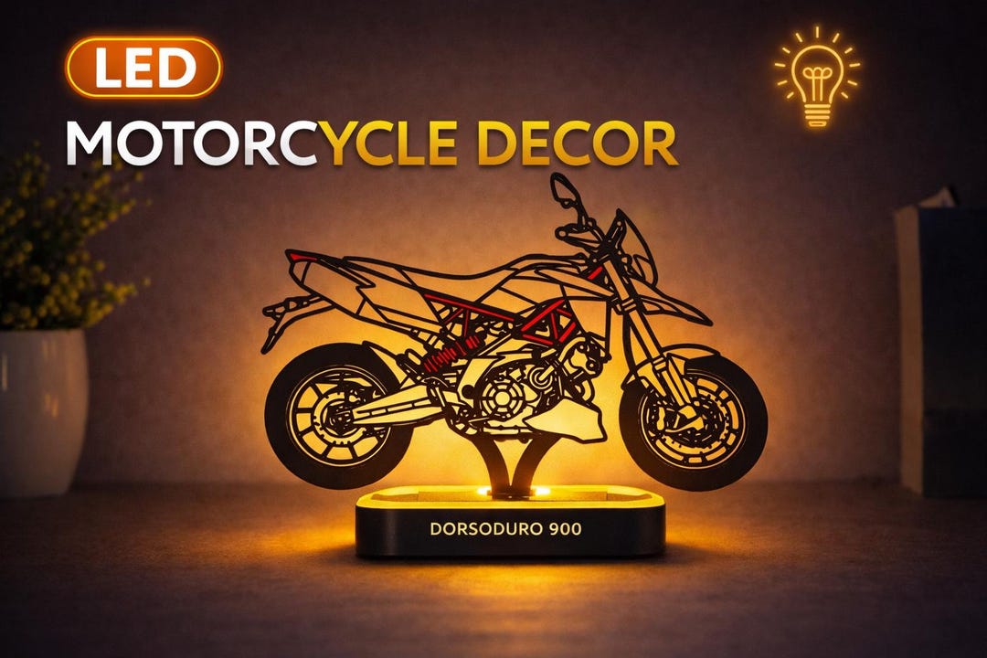 Custom LED Motorcycle Decor Italian Style Dorsoduro 900 Series ...
