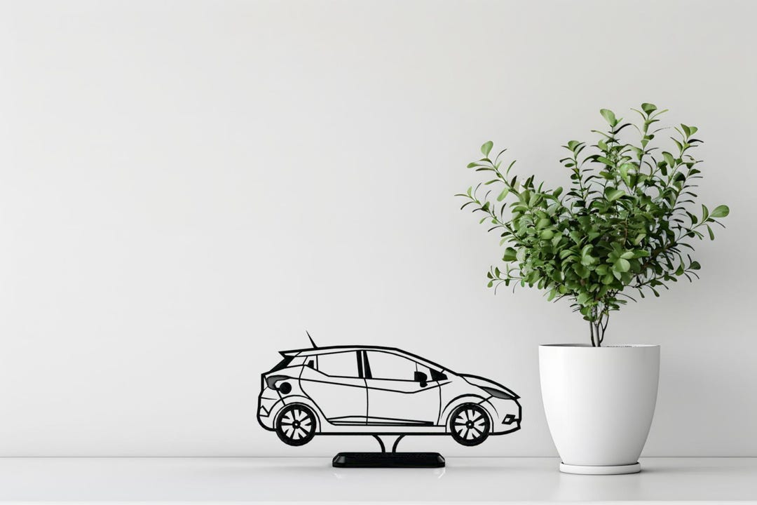 Japan Compact Hatchback 3D Print | Retro Mini Car Desk Decor | Gift for ...