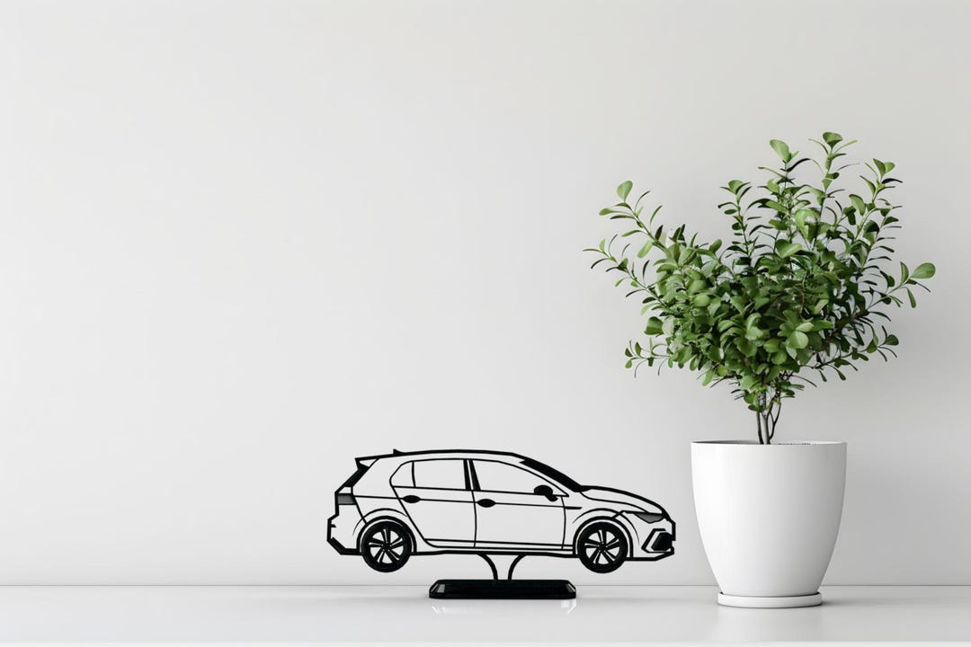 German Inspired by Iconic Compact Car | Modern Hatchback Desk Decor ...