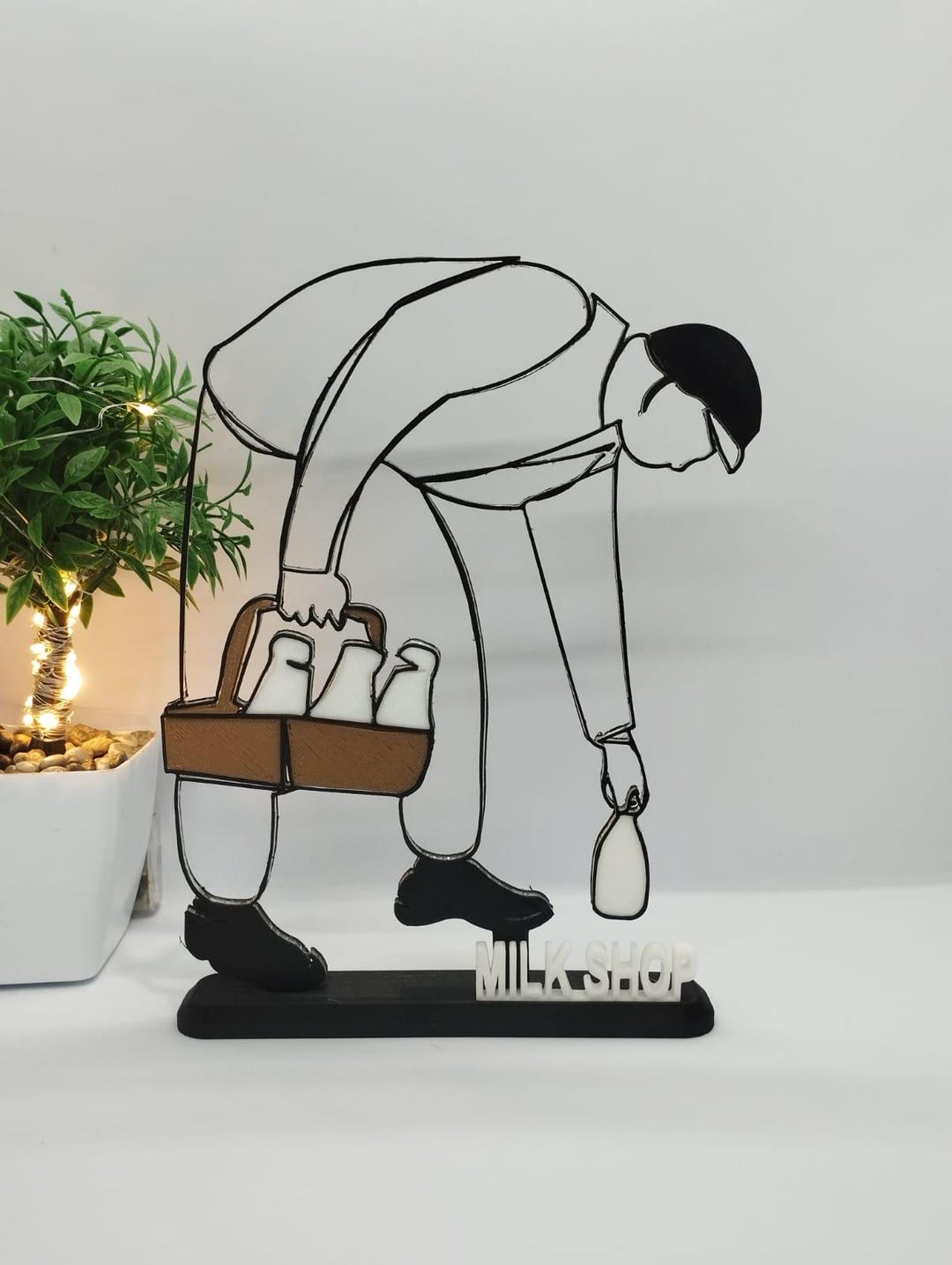 Milkman Decor Vintage Dairy Shop Art - Etsy