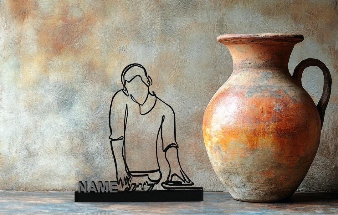Modern DJ Table Sculpture 3D Printed Music Lover Art Nightclub Vibe ...