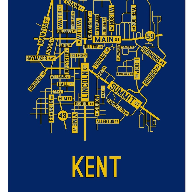 Kent State - Etsy
