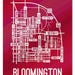 Bloomington, Indiana Street Map - Poster, Acrylic, Framed, and Metal ...