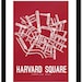 Harvard Square, Cambridge Street Map - Poster, Acrylic, Framed, and ...