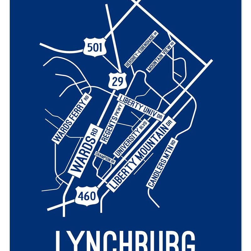 Lynchburg Va Decor - Etsy