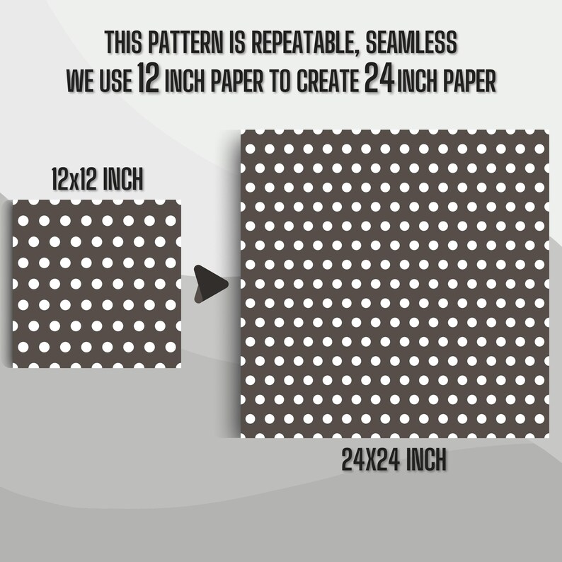 100 Seamless Medium Polka Dot Papers Polka Dot Pattern for Invitations ...