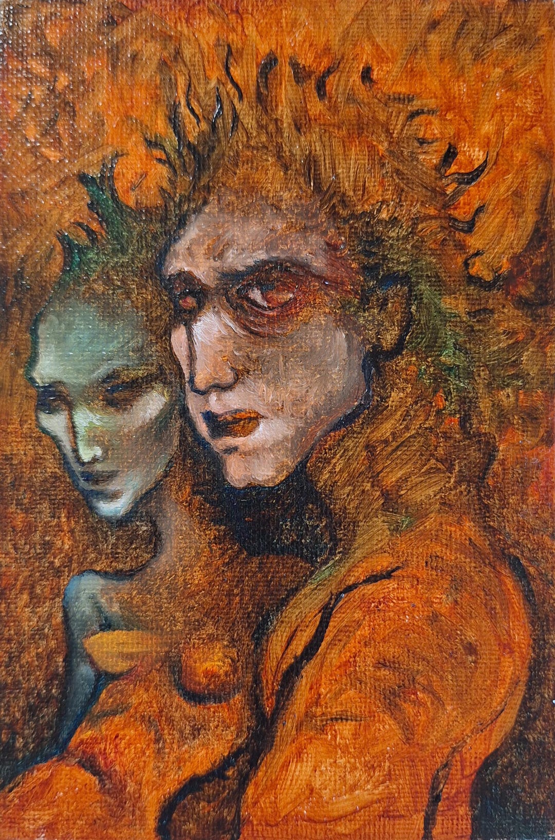 Small Oil Painting by Neil Collins, 4" by 6" Inches. One of a Kind. - Etsy