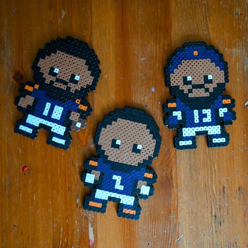 Nfl Perler Beads - Etsy