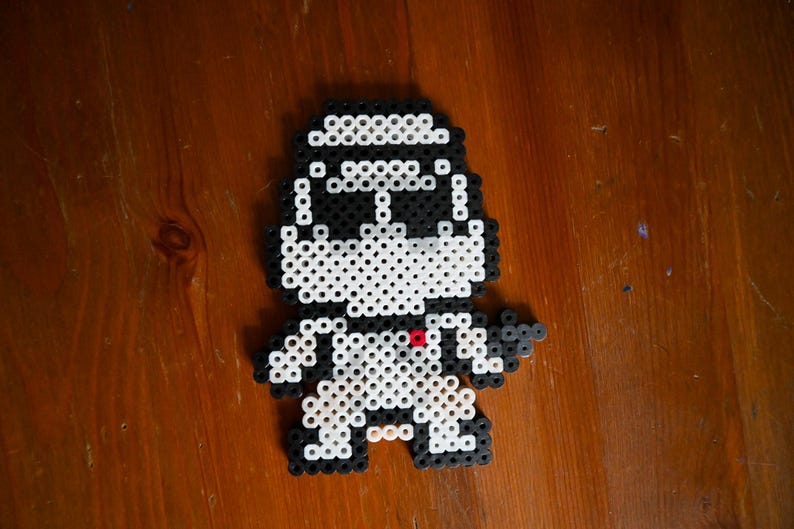Imperial Troopers Star Wars Perler Bead Characters Stormtrooper Snow ...