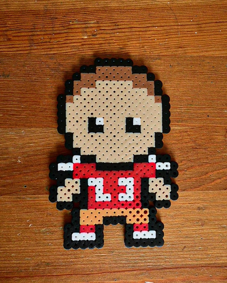 Football Perler Beads NFL Running Back Bundle - Mccaffrey, Gibbs ...