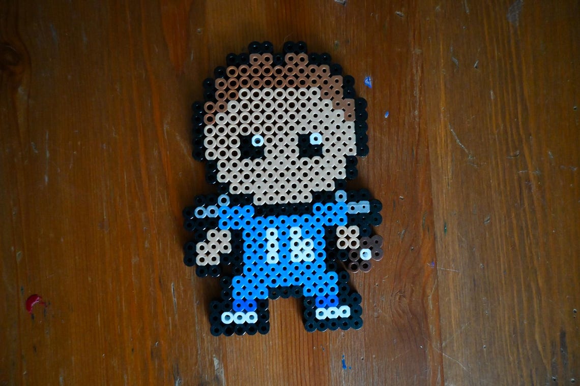 Detroit Lions Perler Bead Art: NFL Player Collectible - Etsy
