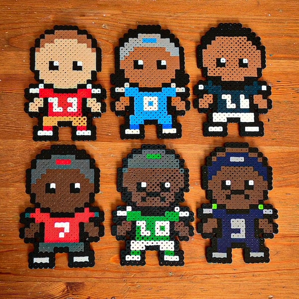 Nfl Perler Beads - Etsy