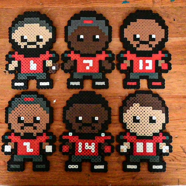 Nfl Perler Beads - Etsy