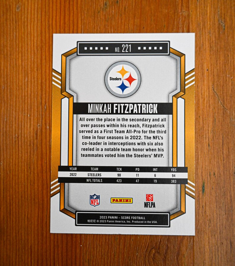 NFL Football Card and Perler Bead Character Bundle Minkah Fitzpatrick ...