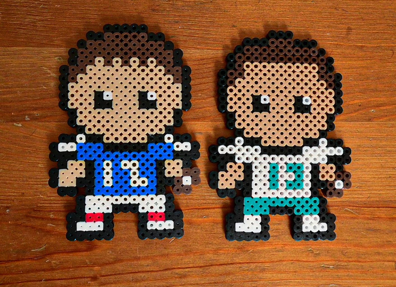 Football Perler Beads NFL Former Quarterback Pack - Brady, Montana ...