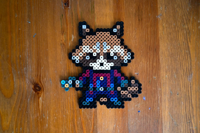 Guardians of the Galaxy Perler Bead Figures: Custom Comic Decor - Etsy
