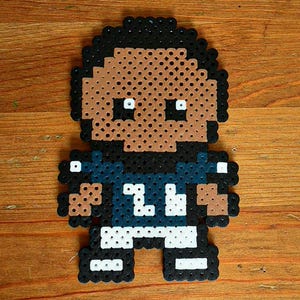 Football Perler Beads NFL Running Back Bundle - Mccaffrey, Gibbs ...