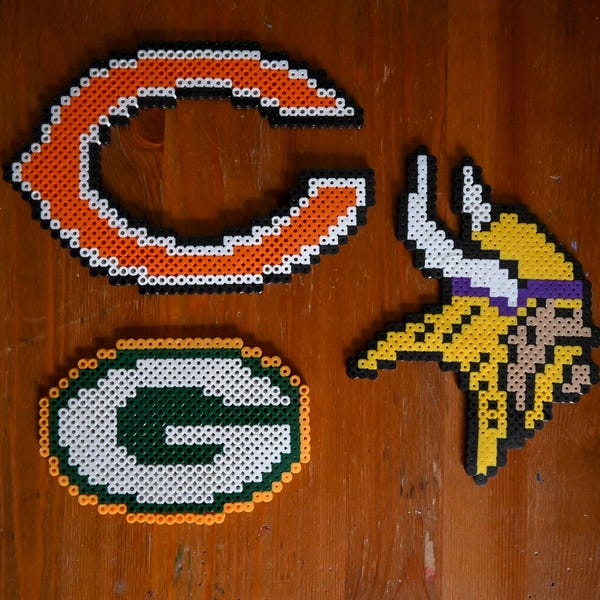 Nfl Perler Beads - Etsy