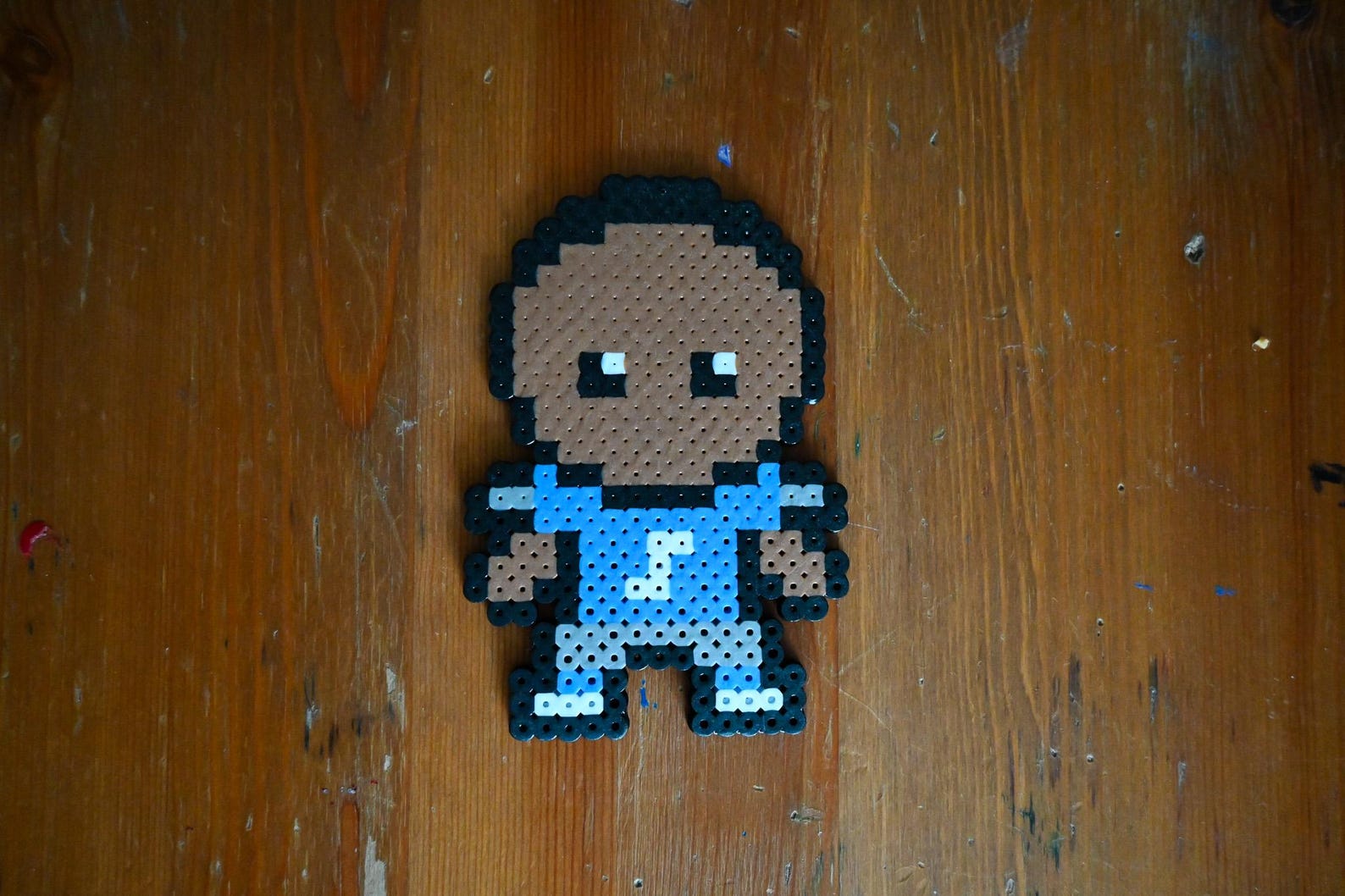 Detroit Lions Perler Bead Art: NFL Player Collectible - Etsy