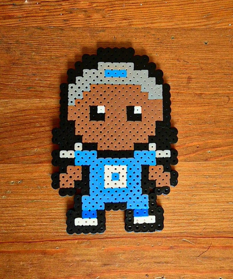 Football Perler Beads NFL Running Back Bundle - Mccaffrey, Gibbs ...