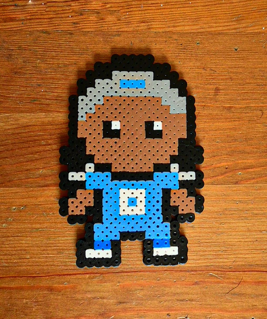 Football Perler Beads NFL Running Back Bundle - Mccaffrey, Gibbs ...