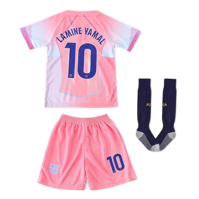 Lamine Yamal Jersey Pink - Etsy